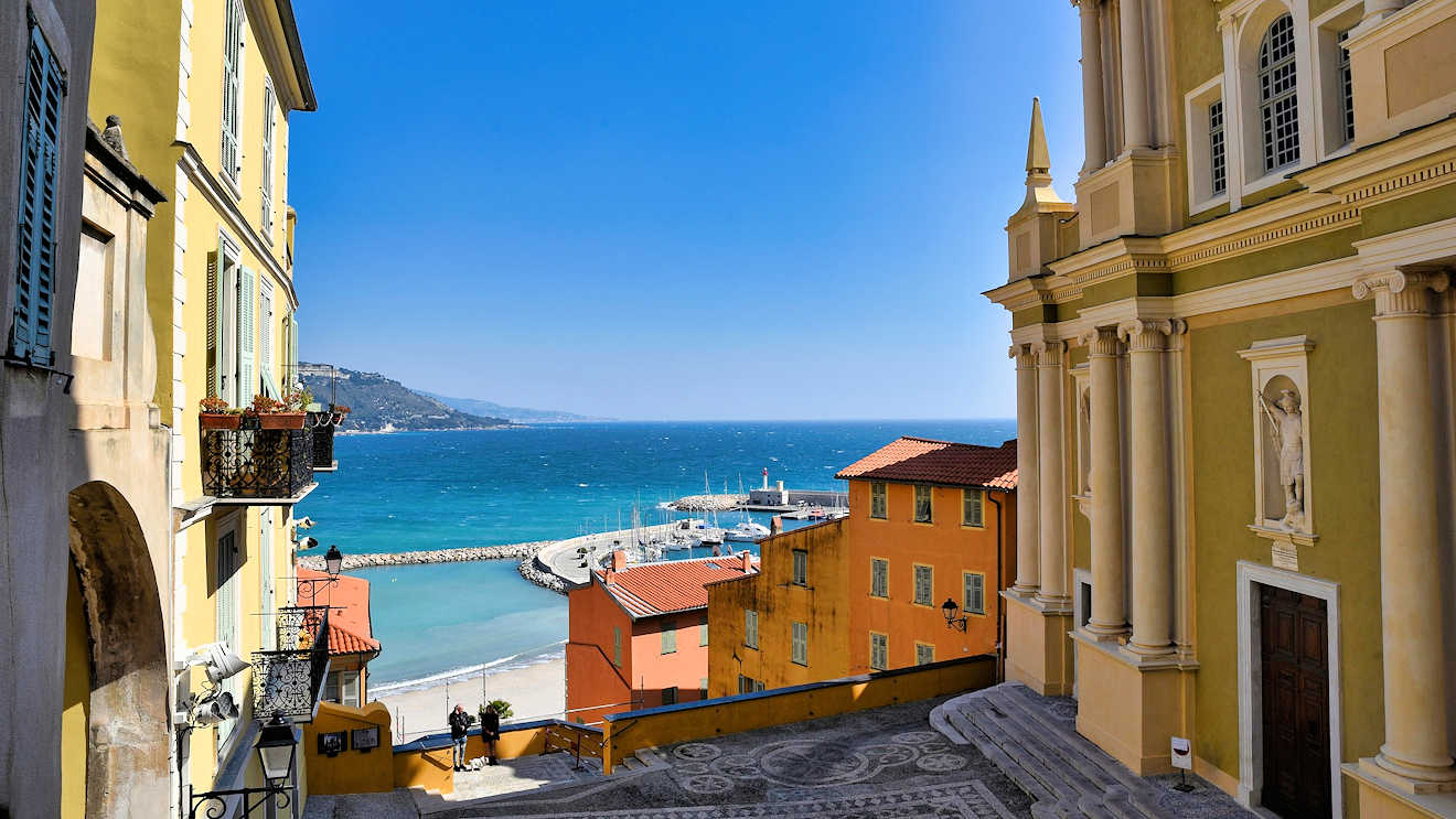 The best weather in France: Menton French Riviera