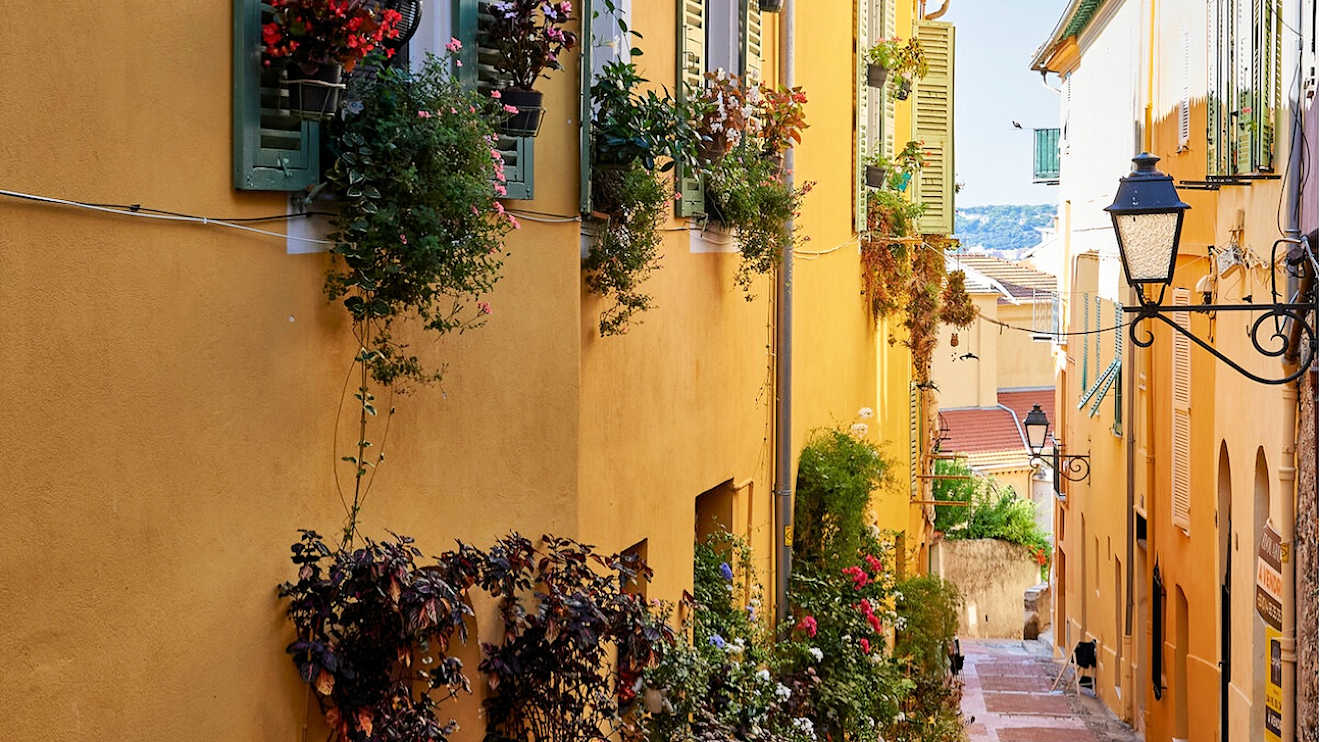 The best weather in France: Menton French Riviera